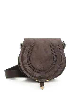 Chloé Saddle Marcie Bag - Brown