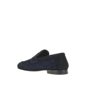 Santoni Carlo' Suede Leather Penny Loafers