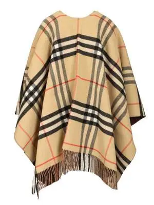 Burberry Checked Cape