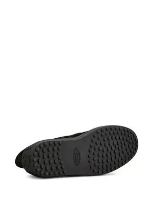 TOD'S Suede Winter Gommino Desert Boots - Black