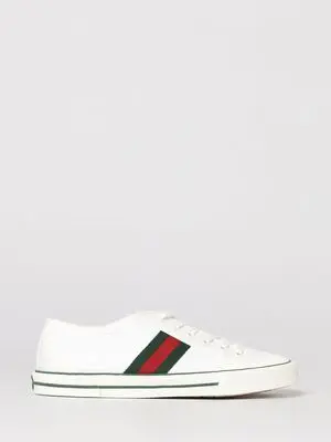 Gucci Tennis 1977 Cotton Canvas Sneakers - White