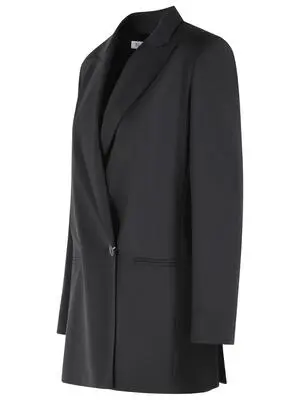 Max Mara Bikini' Virgin Wool Blazer - Black