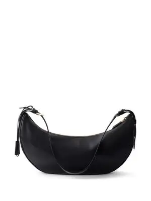 Prada Demi-lune Large Leather Shoulder Bag