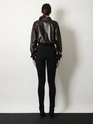 Gucci Soft Nappa Leather Bomber Jacket - Multicolor