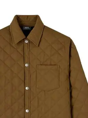 A.p.c. Georges Quilted Wool Jacket
