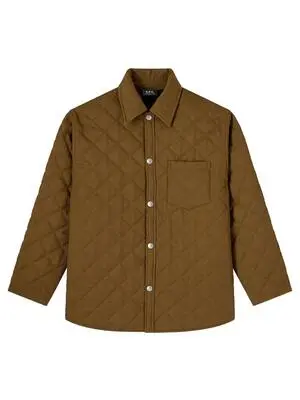 A.p.c. Georges Quilted Wool Jacket