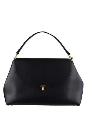 TOTEME T-lock Handbag - Black