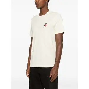 Moncler Neutrals T-shirts & Vests T-shirts