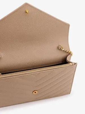 Saint Laurent Leather Shoulder Bag - Multicolor