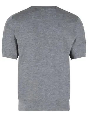 Burberry Tom' Grey Cashmere T-shirt - Gray