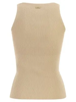 Max Mara Mxmghiro Viscose Blend Yarn Top