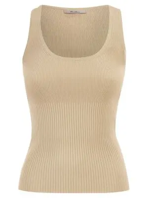 MAX MARA MAX MARA Viscose Blend Yarn Top