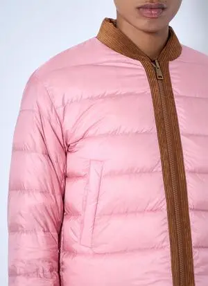 Moncler Blageon Corduroy Reversible Down Jacket