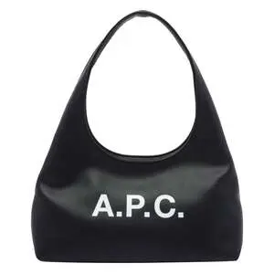 A.p.c. Baby Ninon Shoulder Bag - Black