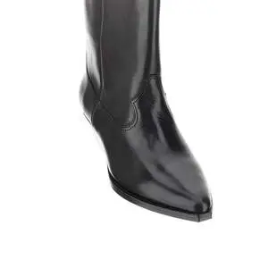 Isabel Marant Étoile Duerto' Leather Boots - Black