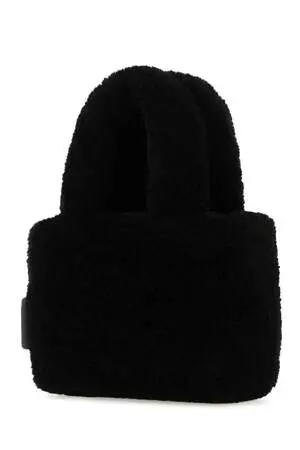 Amina Muaddi Shearling Amini Giuly Handbag