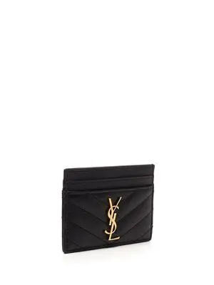 Saint Laurent Monogram Card Case