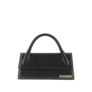 Jacquemus Le Chiquito Long' Leather Bag - Black