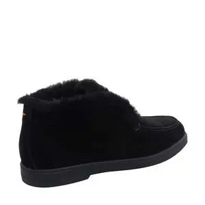 Santoni Fortune Desert Boots - Black