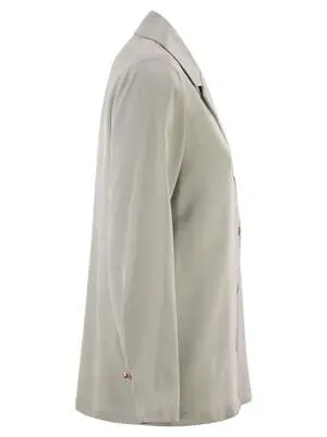 Max Mara Silk Satin Shirt - Green