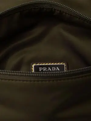 Prada Re-nylon And Suede Belt Bag