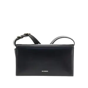 JIL SANDER All-day' Leather Bag - Black