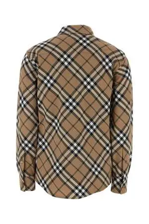 Burberry Embroidered Polyester Blend Shirt