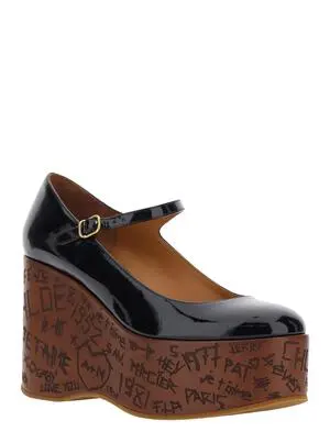 Chloé Leather Wedges