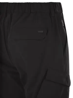 Herno Cargo Trousers With Mechanical Stretch Yarn