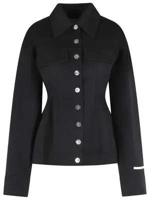 Sportmax Arena' Virgin Wool Jacket - Black
