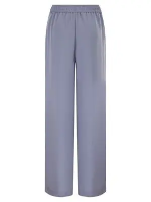 Herno Flowing Wide-leg Trousers With Drawstring