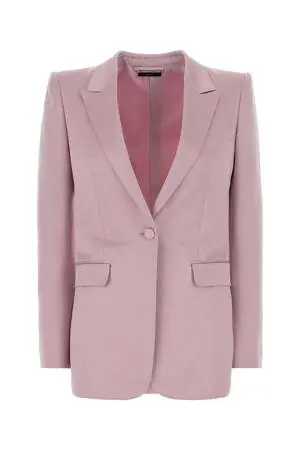 TOM FORD Powder Cotton Blend Blazer - Pink