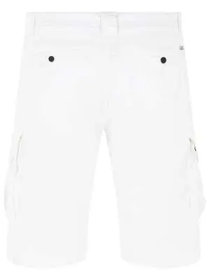 C.P. COMPANY Cotton Cargo Shorts - White