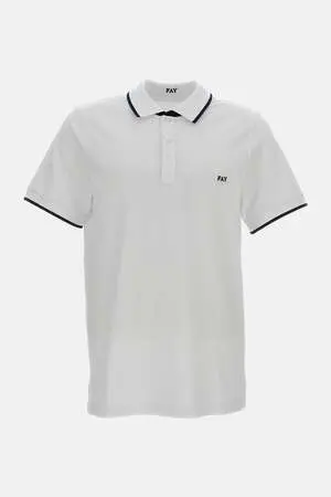 FAY Polo Piquet Stripes