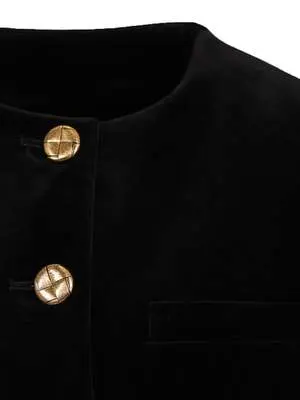BLAZÉ MILANO Jealousy Shamo Velvet Bolero Jacket