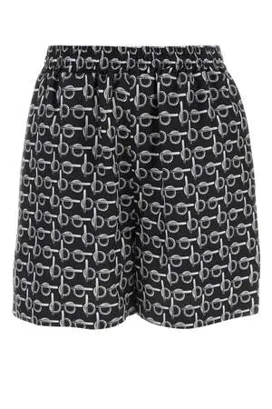 Burberry Burberry Women Printed Silk Shorts Multicolor