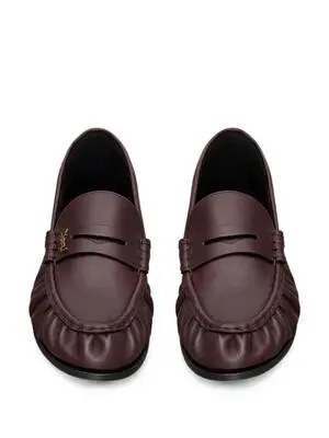 Saint Laurent Le Loafer Supple In Smooth Leather