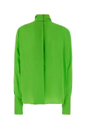 TOM FORD Fluo Georgette Blouse - Green