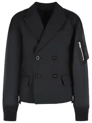 Sacai Wool Blend Blazer