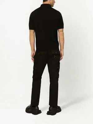 Dolce & Gabbana Virgin Wool Polo With Logo