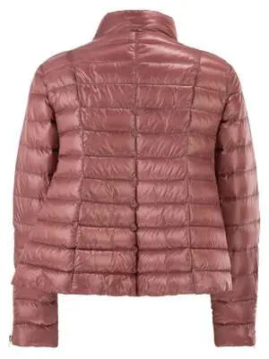 Herno Ultra-light Satin Down Jacket With Flared Back - Multicolor