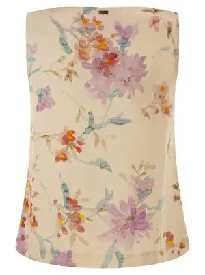 Herno Floral Print Top