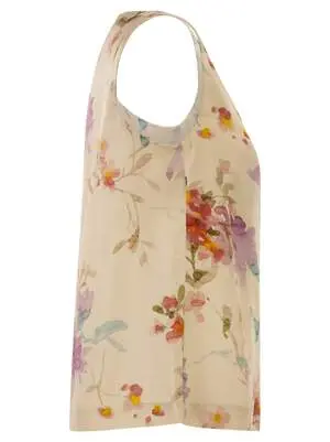 Herno Floral Print Top