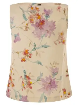 Herno Satin Blouse - Cream
