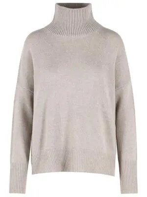 LISA YANG Lisa Yang 'Heidi' Beige Cashmere Turtleneck Sweater Women Cream