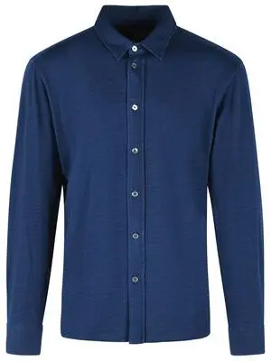 TOM FORD Cotton Shirt - Blue