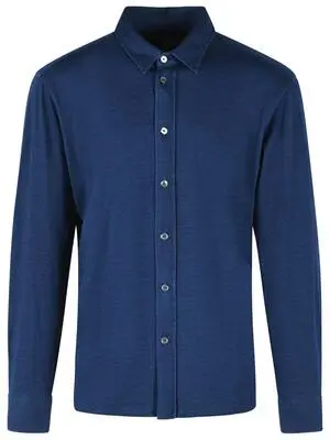 TOM FORD Cotton Shirt - Blue