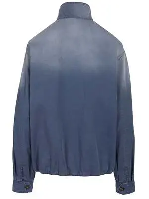Miu Miu Washed Twill Jacket - Multicolor