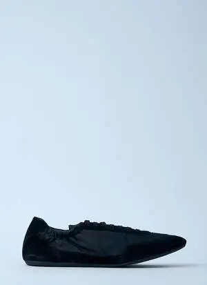 Prada Collapse Re-nylon Suede Sneakers - Black