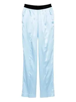 TOM FORD Satin Trousers - Blue